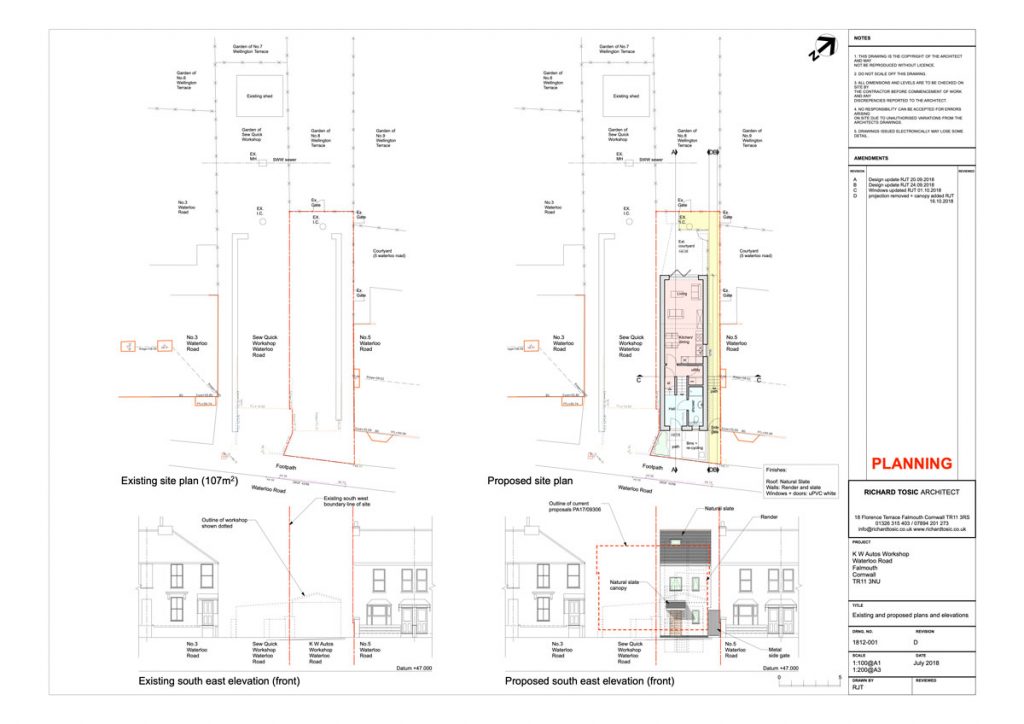 New dwelling Falmouth – Richard Tosic Architect